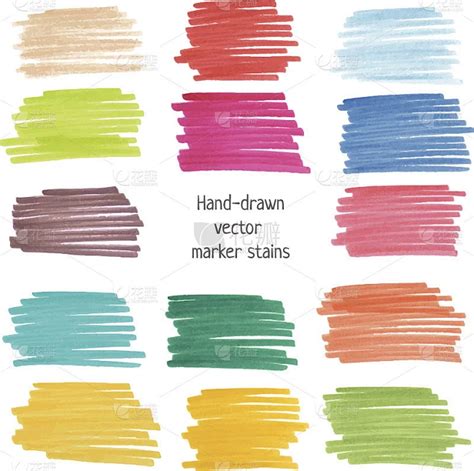 标记染色组素材 花瓣网