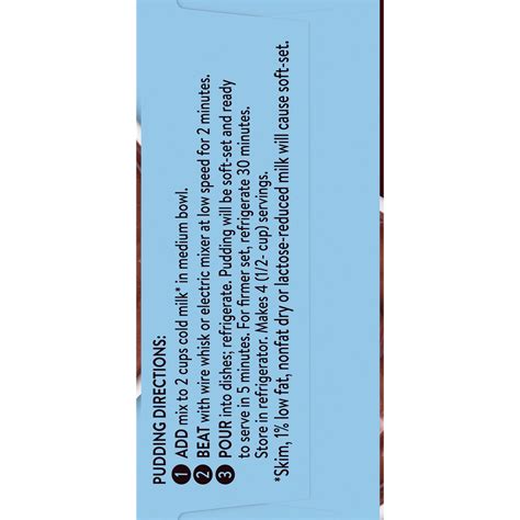 Hersheys Milk Chocolate Instant Pudding And Pie Filling 3 95 Oz Box