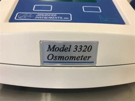Advanced Instruments Model 3320 Osmometer For Sale