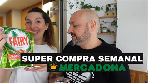 Super Compra Semanal Mercadona 🛒 Youtube