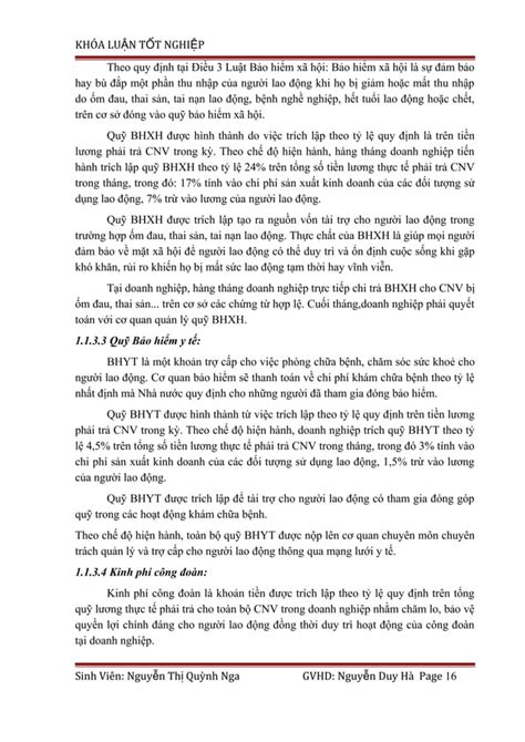 Khóa luận tốt nghiệp tiền lương và các khoản trích theo lương DOC