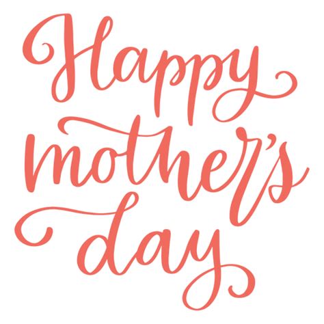 Diseño Png Y Svg De Letras Del Día De La Madre2 2 Para Camisetas