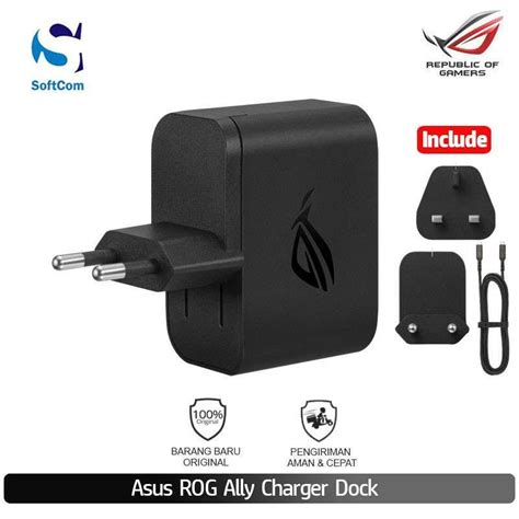 Promo Asus Rog Ally Charger Dock Original Diskon 5 Di Seller Softcom Official Store Softcom