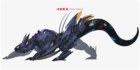 Nargacuga Monster Hunter Drawn By Xezeno Danbooru