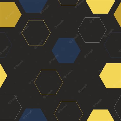 Premium Vector Hexagonal Camouflage Seamless Pattern Abstract Digital