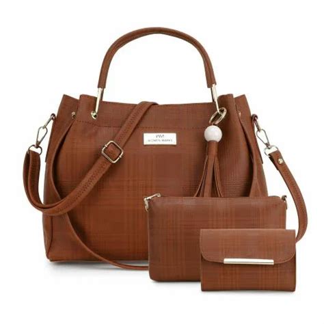 Buy Bft Prime Tan Handheld Bag Combo 3 Set For Girlswomens Online At