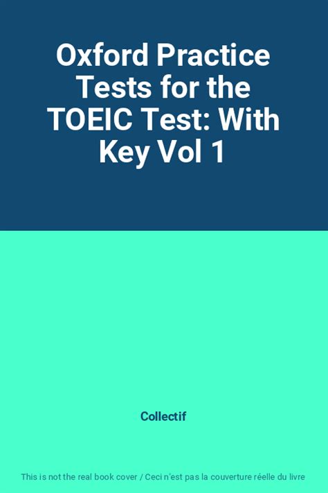 Oxford Practice Tests For The Toeic Test With Key Vol 1 Eur 724 Picclick Fr