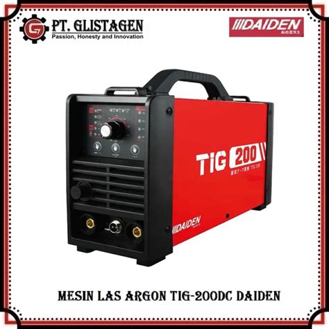 Daiden Tig 200 Dc Pulse Trafo Las Mesin Las Argon Inverter Original