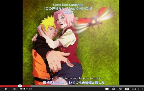 Narusaku Screen Cap By Palmtop Peanut On Deviantart Narusaku Anime