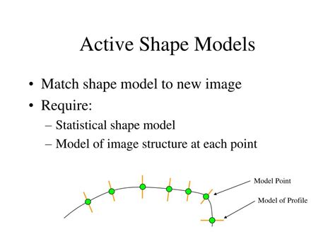 Ppt Active Shape Models Powerpoint Presentation Free Download Id
