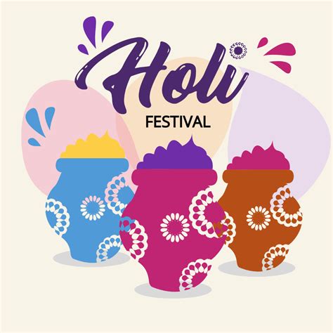 Free Creative Holi Vector Template To Edit Online