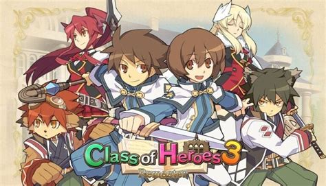 Class Of Heroes 3 Remaster For Ps5 Switch And Pc