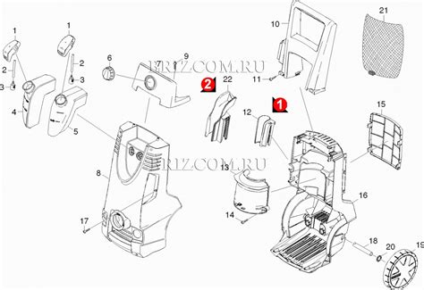 Запчасти для электрической мойки высокого давления Karcher K 6.91MD ...