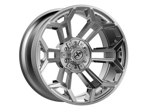 XF Offroad Forged Brushed XFX 308 Wheels RealTruck