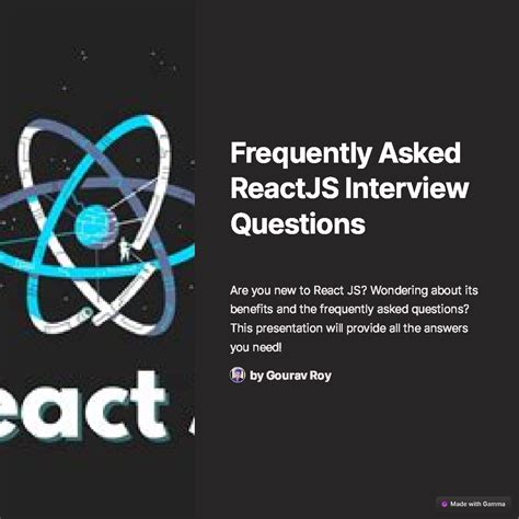 Reactquesbank React Notes Frequently Asked ReactJS Interview Questions Are You New To React