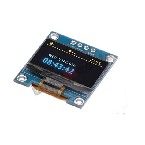 0 96 Inch I2C IIC 4pin OLED Display Module Yellow Blue Without Soldered Pin At 130 Piece