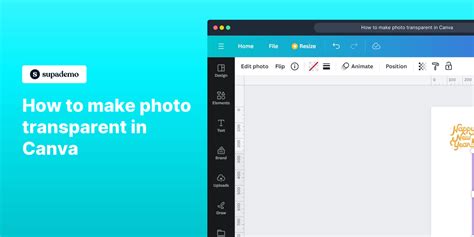 How To Make Photo Transparent In Canva