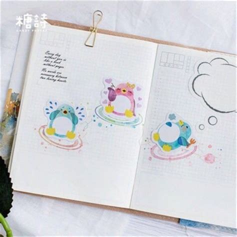 Set 45 Sticker Chim Cánh Cụt Shopee Việt Nam