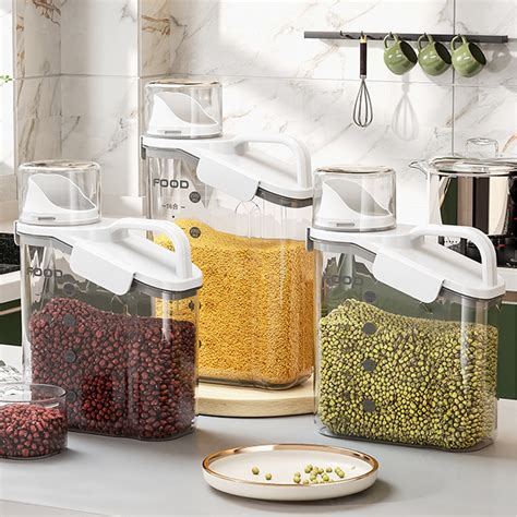 Jual UNIK Storage Jar JS Tempat Penyimpanan Sereal Beras Biji Bijian Wadah Minyak