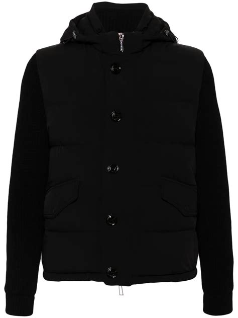 Moorer Foscolo Shm ジャケット ブラック Farfetch Jp