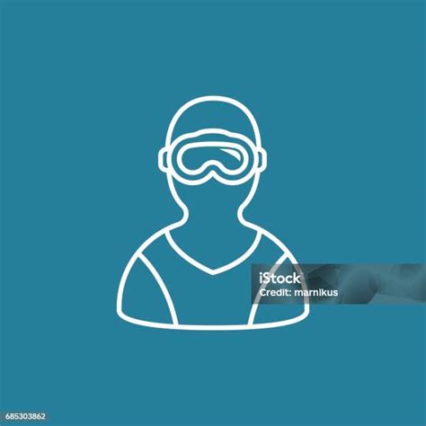 自由潛水者圖示向量圖形及更多側影圖片 側影 冒險 危險 Istock