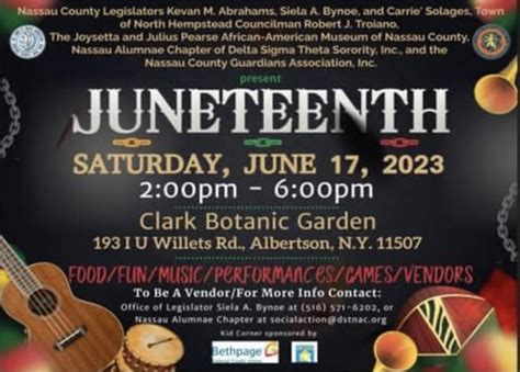 Juneteenth Celebration Shades Of Long Island