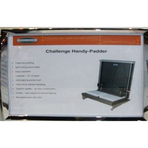 Buy Challenge Paddy Wagon Padding Press Online Binding101
