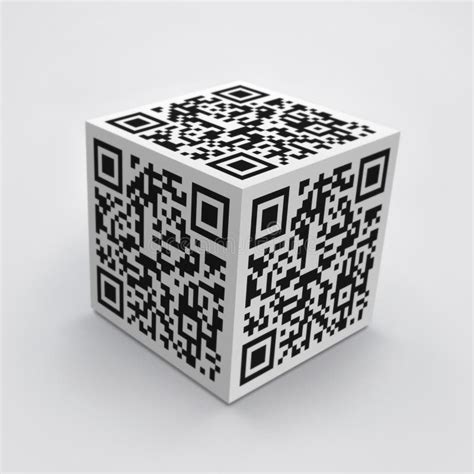 3d Qr Code Cube Stock Illustrations 29 3d Qr Code Cube Stock