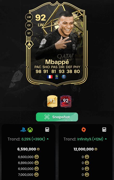 ㅋㅋㅋ 인폼 음바페 가격보소 Ea Fc 시리즈 에펨코리아