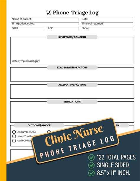 Nurse Phone Triage Form 10 Triage Nurse Resume Samples And Templates