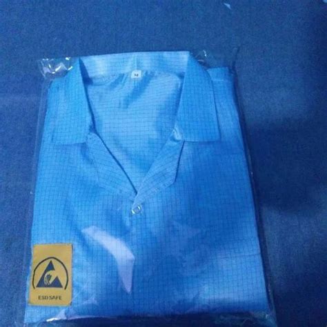 Polyester Blue Esd Safety Apron For Laboratory Size Medium At Rs 275