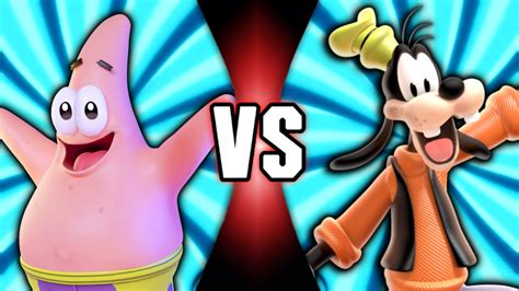 Patrick Star Vs Goofy Spongebob Squarepants Vs Mickey Mouse Goofy