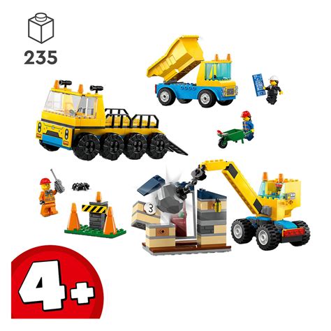 LEGO City 60391 Kiepwagen, Bouwtruck en ... | Lobbes Speelgoed