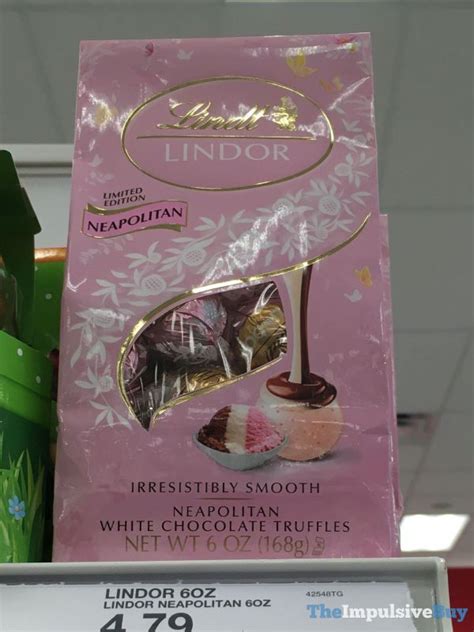 Spotted Lindt Lindor Limited Edition Neapolitan Truffles