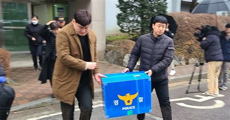 이재명 대표 급습 김모씨 주거지 압수수색 50여 분 만에 종료