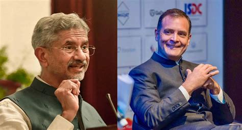 Jaishankar Takes An Indirect Dig At Rahul Gandhi Daily Mail Express
