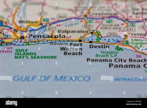 Map Of Fl Destin Florida