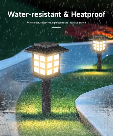 Solar Light Led Outdoor Patio Driveway Waterproof Christmas Garden Dec