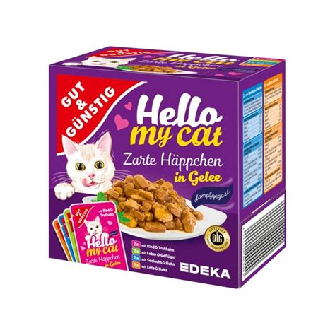 Saszetki Z Karmą Dla Kota Hello My Cat Mix 8x 100g Fhu Denis