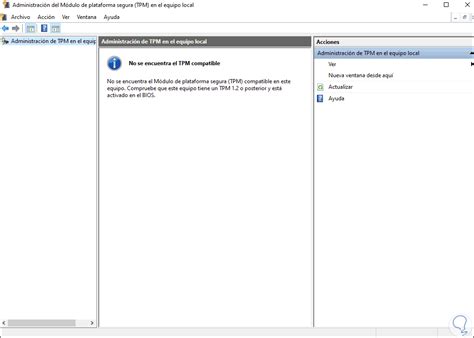 Este Equipo No Puede Ejecutar Windows 11 Habilitar TPM Solvetic