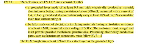 Ev 311 Composite Tsac Rfsae