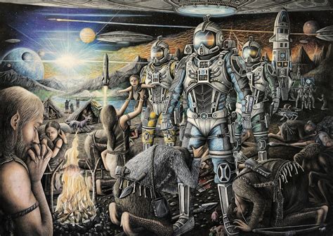 Gods In The Sky By Pen Tacular Artist On Deviantart