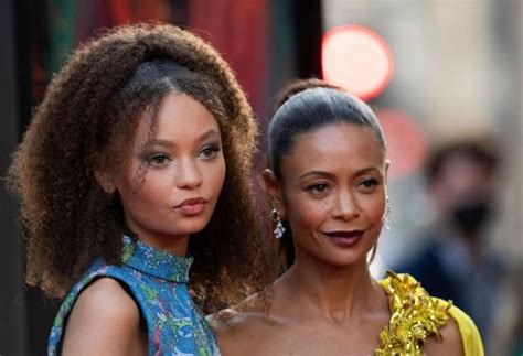 Thandie Newtons Stunning Daughter Is Her Double In A Striking Look You