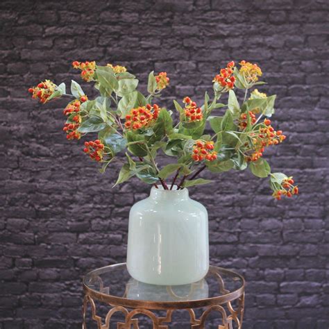 Artificial Flowers Artificial Orange Hypericum