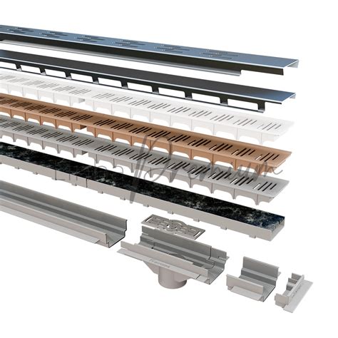 Rejilla Drenaje Linear Tecnoperfil Línea Premium Tecnoperfil