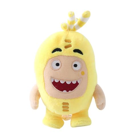 23cm Oddbods Fuse Bubbles Newt Pogo Slick Jeff Bubbles Zee Plush