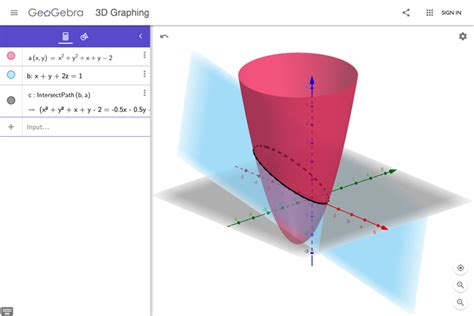 Geogebra Screenshot No Text Provided