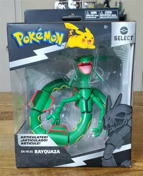 Jazwares Pokemon Select Series 1 Articulated Rayquaza 6” Action Figure