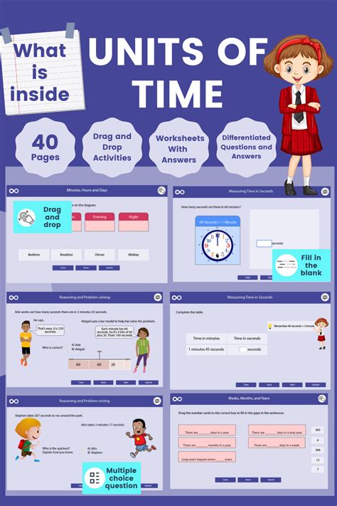 Units Of Time KS2 Interactive Digital Maths Lesson And Activities For Year 3 Teaching Resources