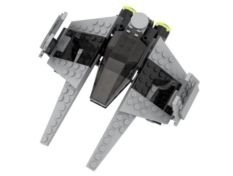 Lego Moc Black Interceptor By Geolaucha Rebrickable Build With Lego